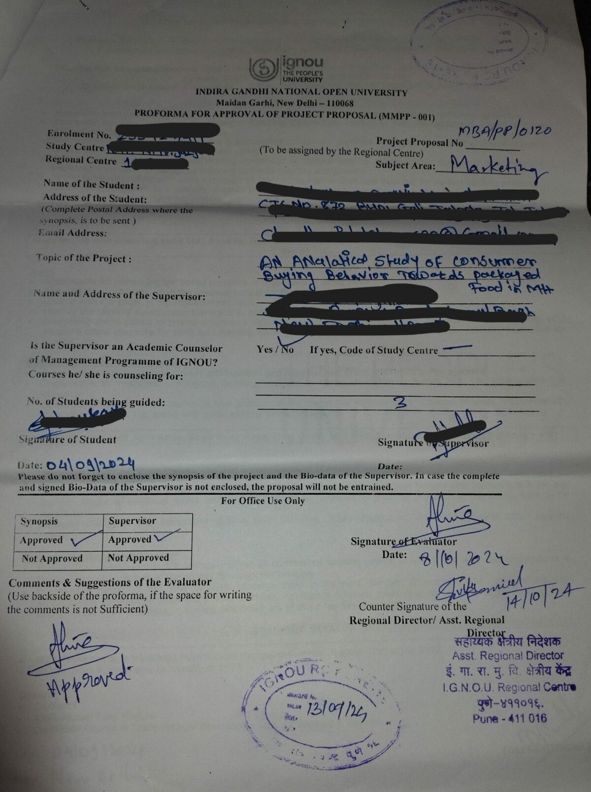 Complete Guide to IGNOU MBA Project & Dissertation