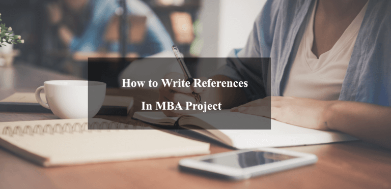 How to Write References in Ignou MBA Project - Ignou Synopsis