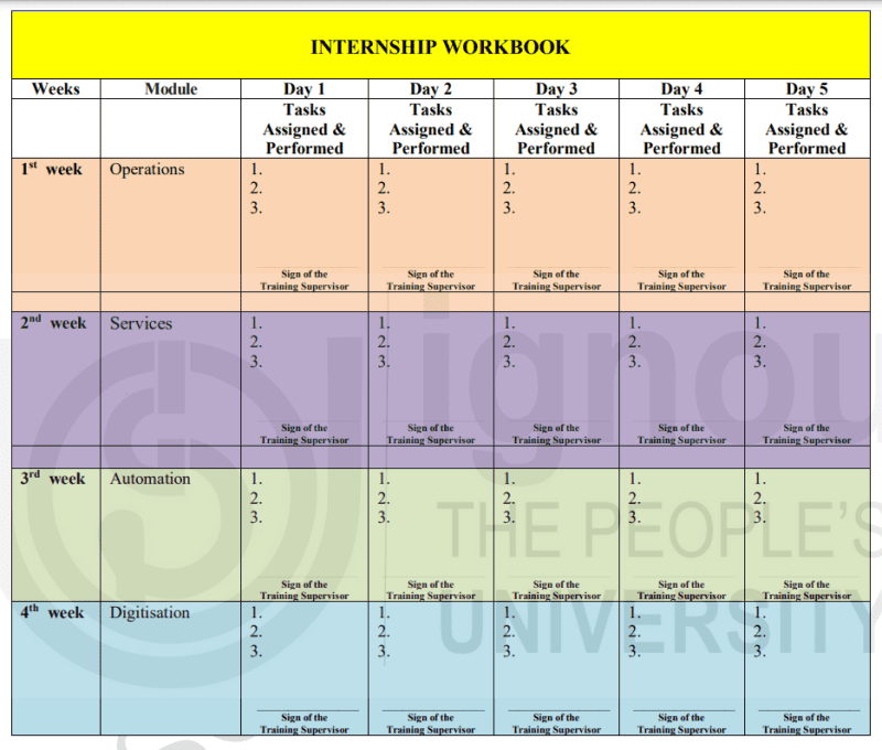 How to Write IGNOU BLII 230 Internship - BLIS Report
